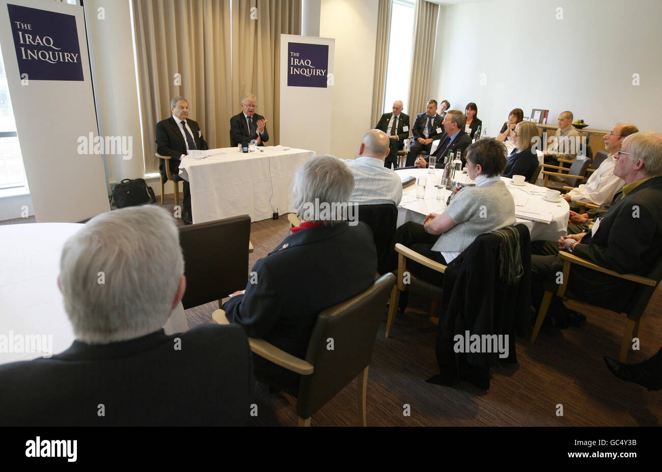 Iraq Inquiry Committee Stock Photo - Alamy