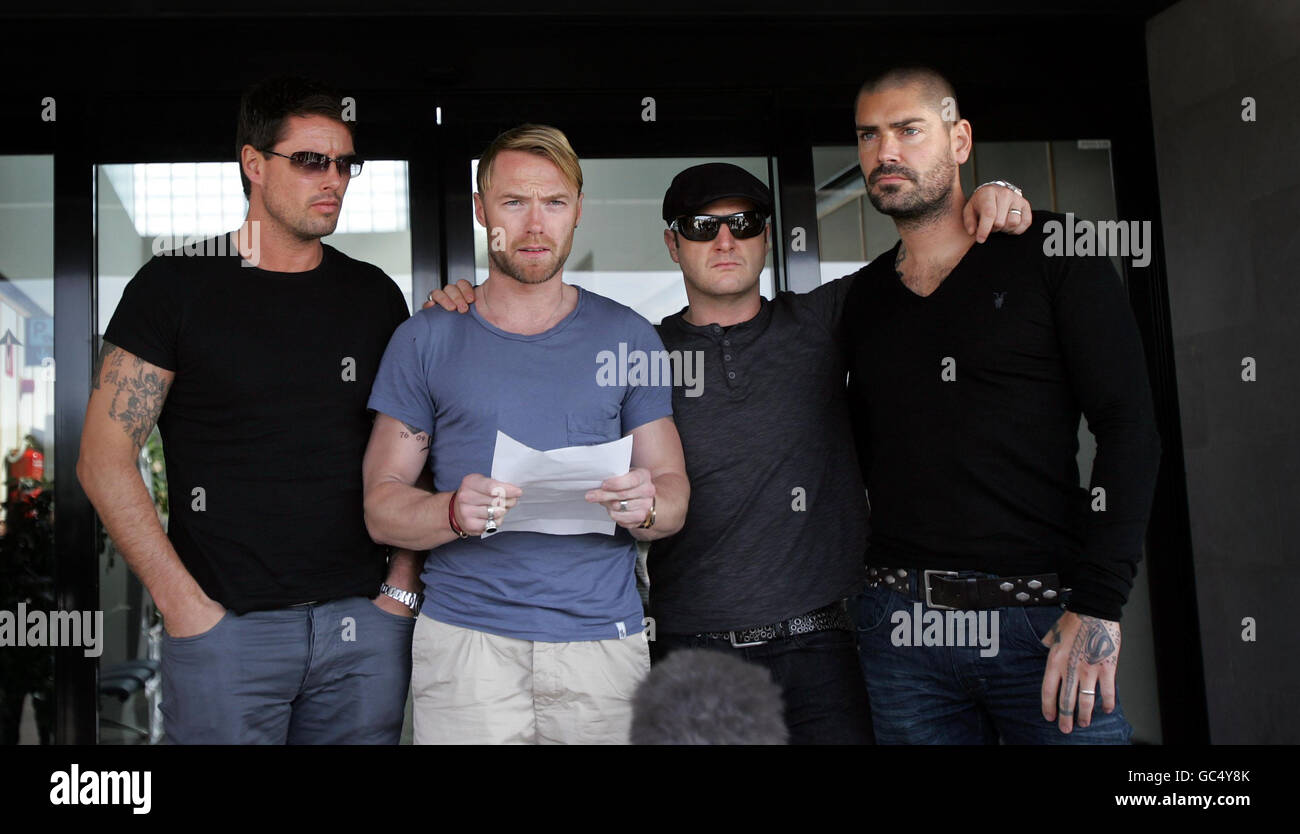 Stephen Gately dies Stock Photo - Alamy