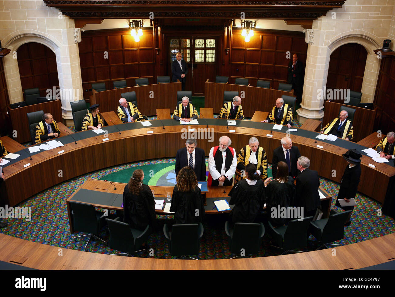 Opening of the new Supreme Court Stock Photo - Alamy