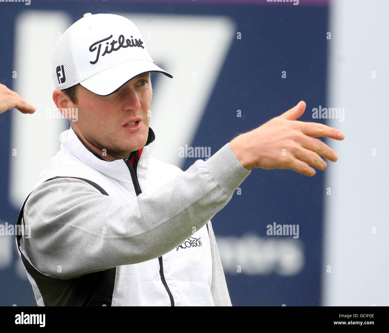 Michael hoey alfred dunhill links championship carnoustie golf course ...