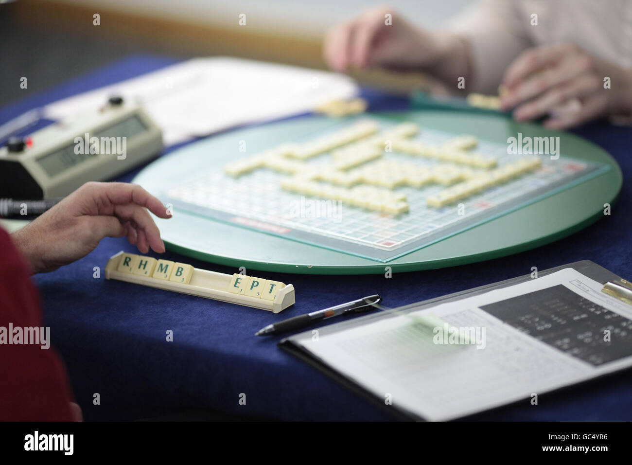 Craig Beevers (left) and David Webb compete in the 38th National ...
