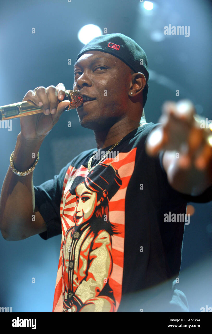 Dizzee Rascal at BBC Electric Proms - London. Dizzee Rascal performs at ...