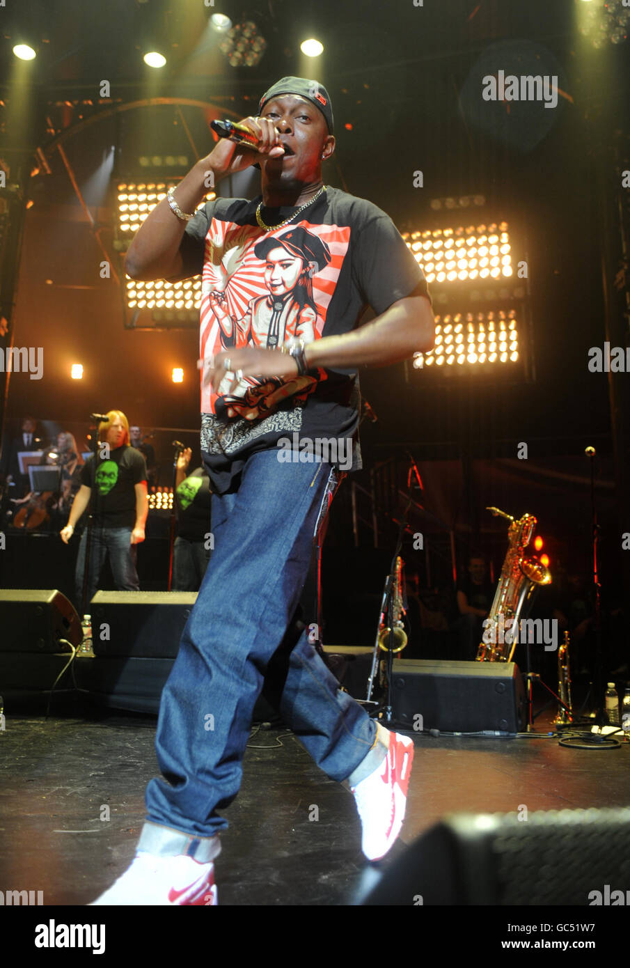 Dizzee Rascal performs at the 2009 BBC Electric Proms at the Roundhouse ...