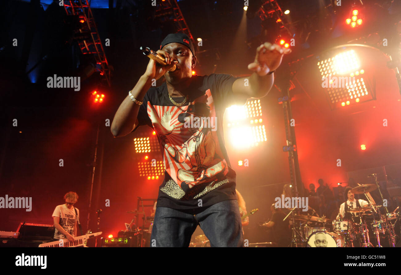 Dizzee Rascal at BBC Electric Proms - London. Dizzee Rascal performs at ...