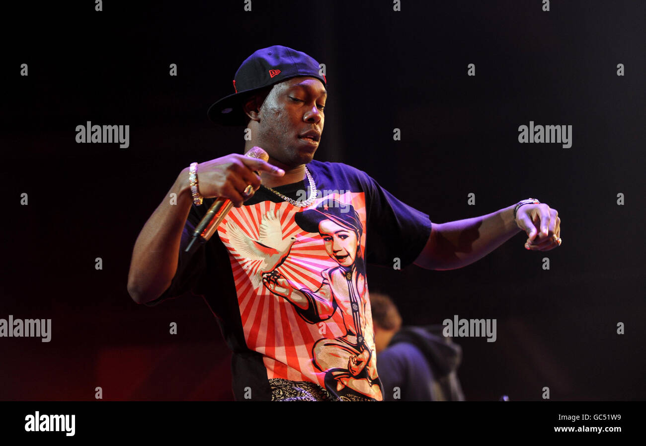 Dizzee Rascal at BBC Electric Proms - London Stock Photo - Alamy
