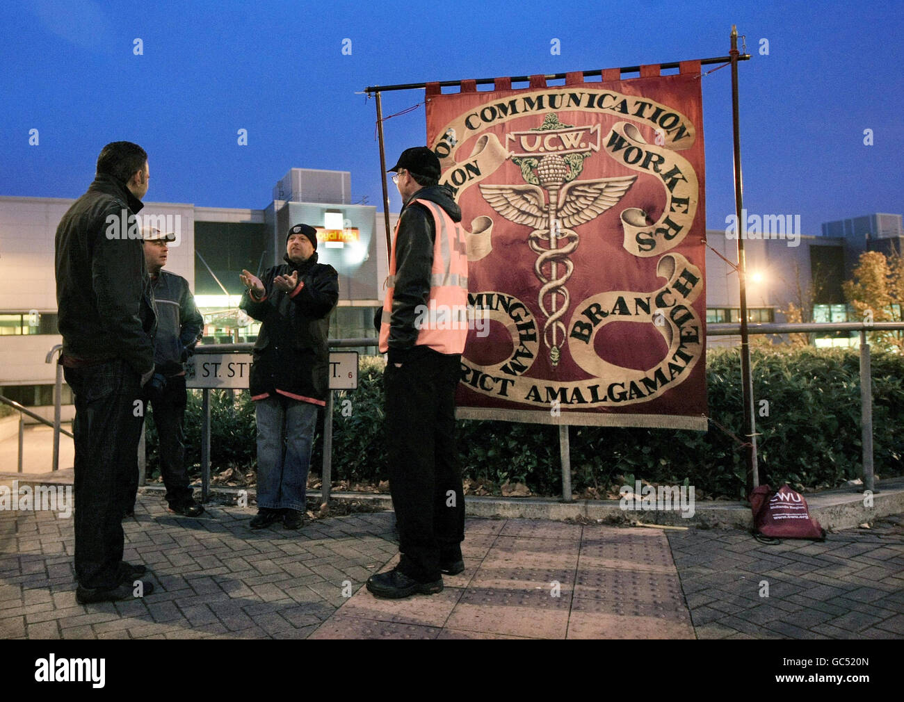 Post office strike days hi-res stock photography and images - Alamy