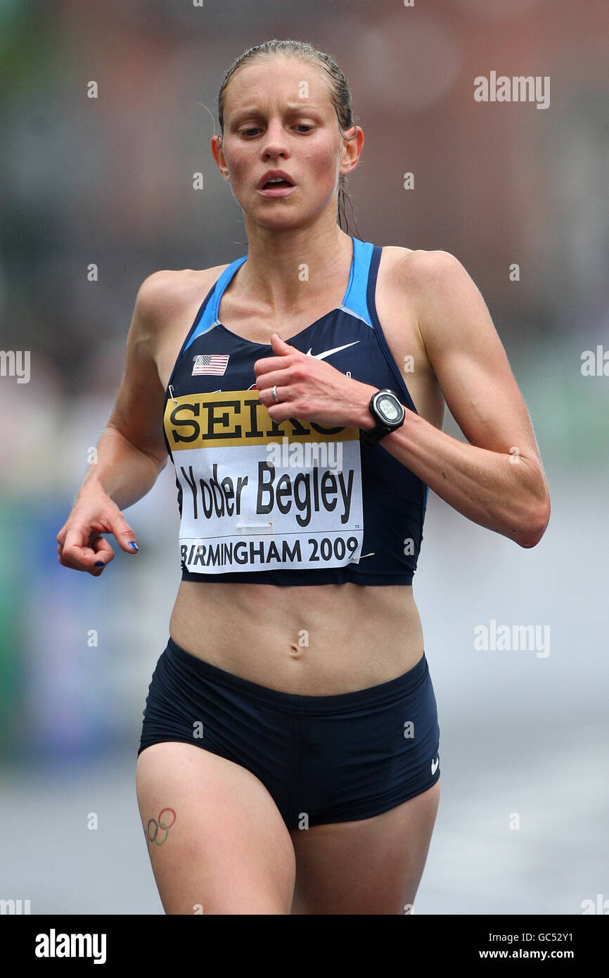 Athletics - EDF Energy Birmingham Half Marathon. USA's Amy Yoder Begley ...