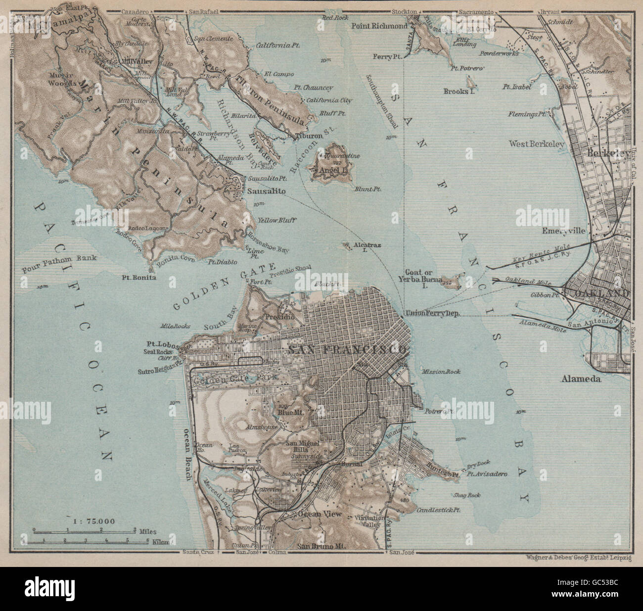 Bridges map hi-res stock photography and images - Alamy