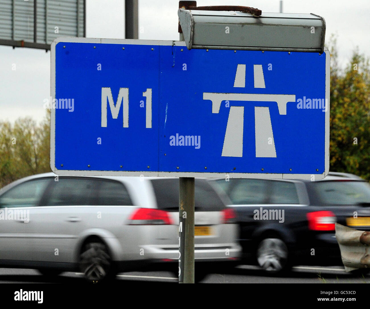 M1 motorway nears 50th birthday. Part of the M1 motorway at Junction ...