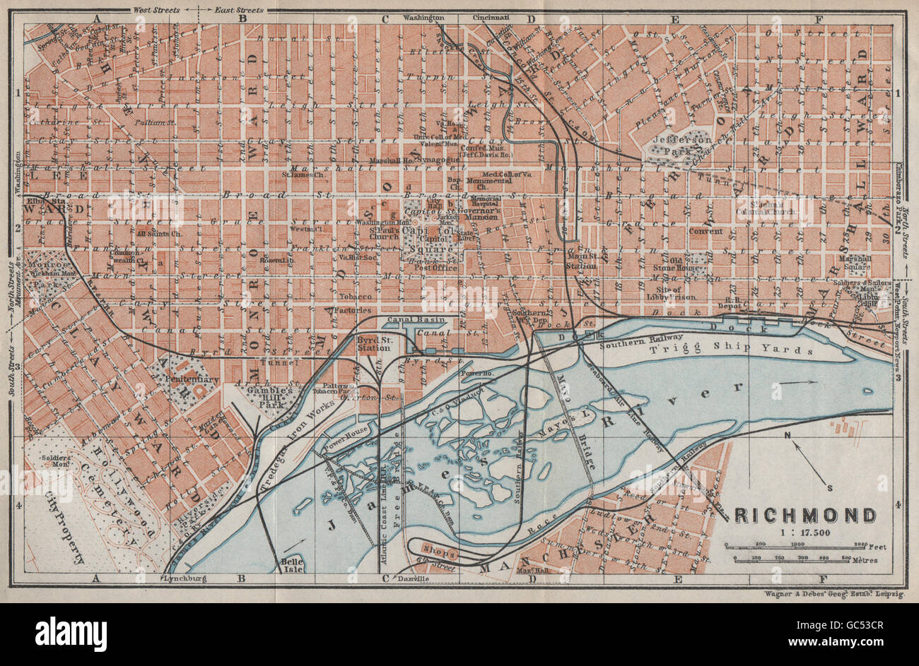 Map Of Downtown Richmond