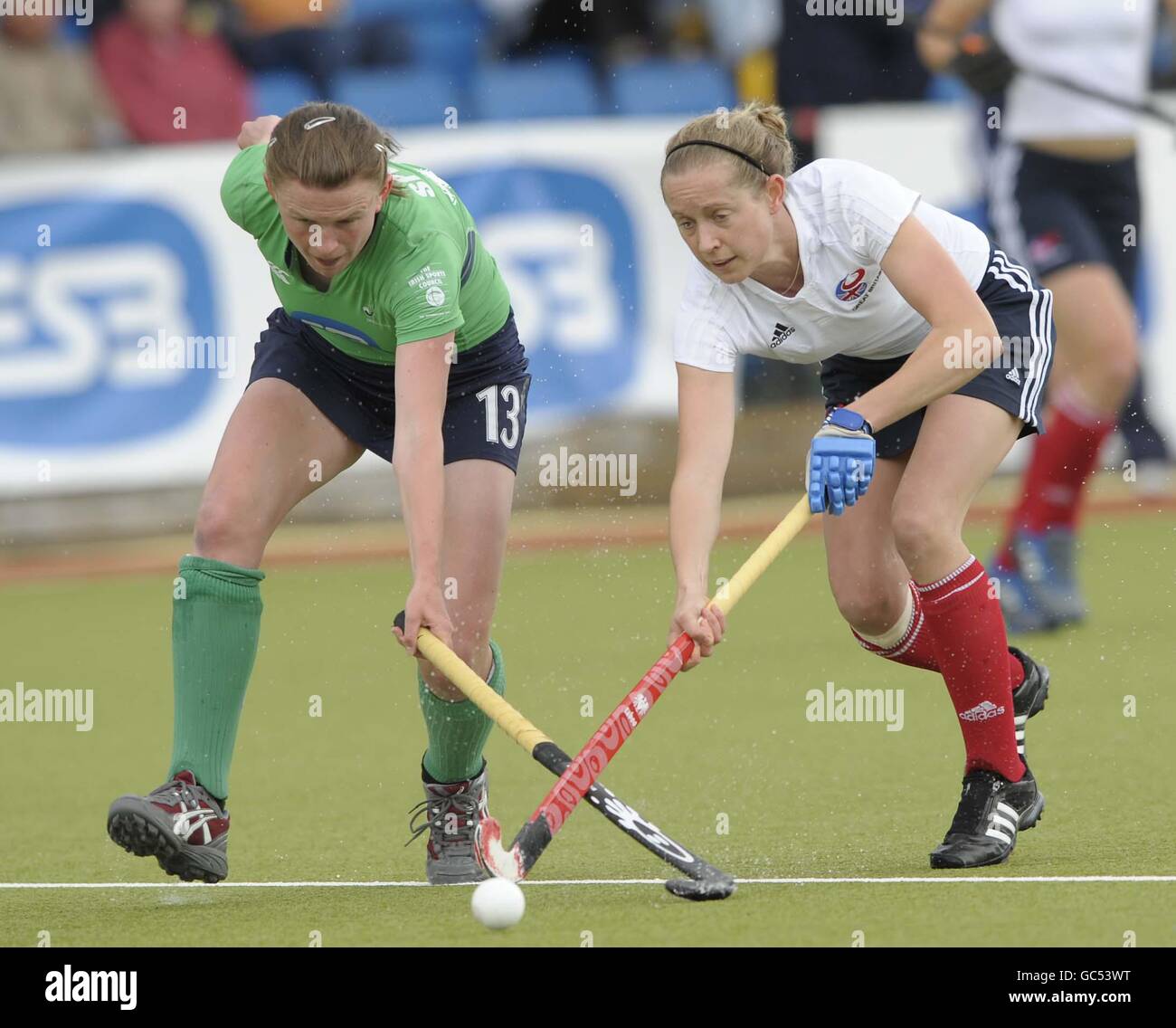 Hockey - Setanta Trophy - Ireland v Great Britain - Dublin Stock Photo ...