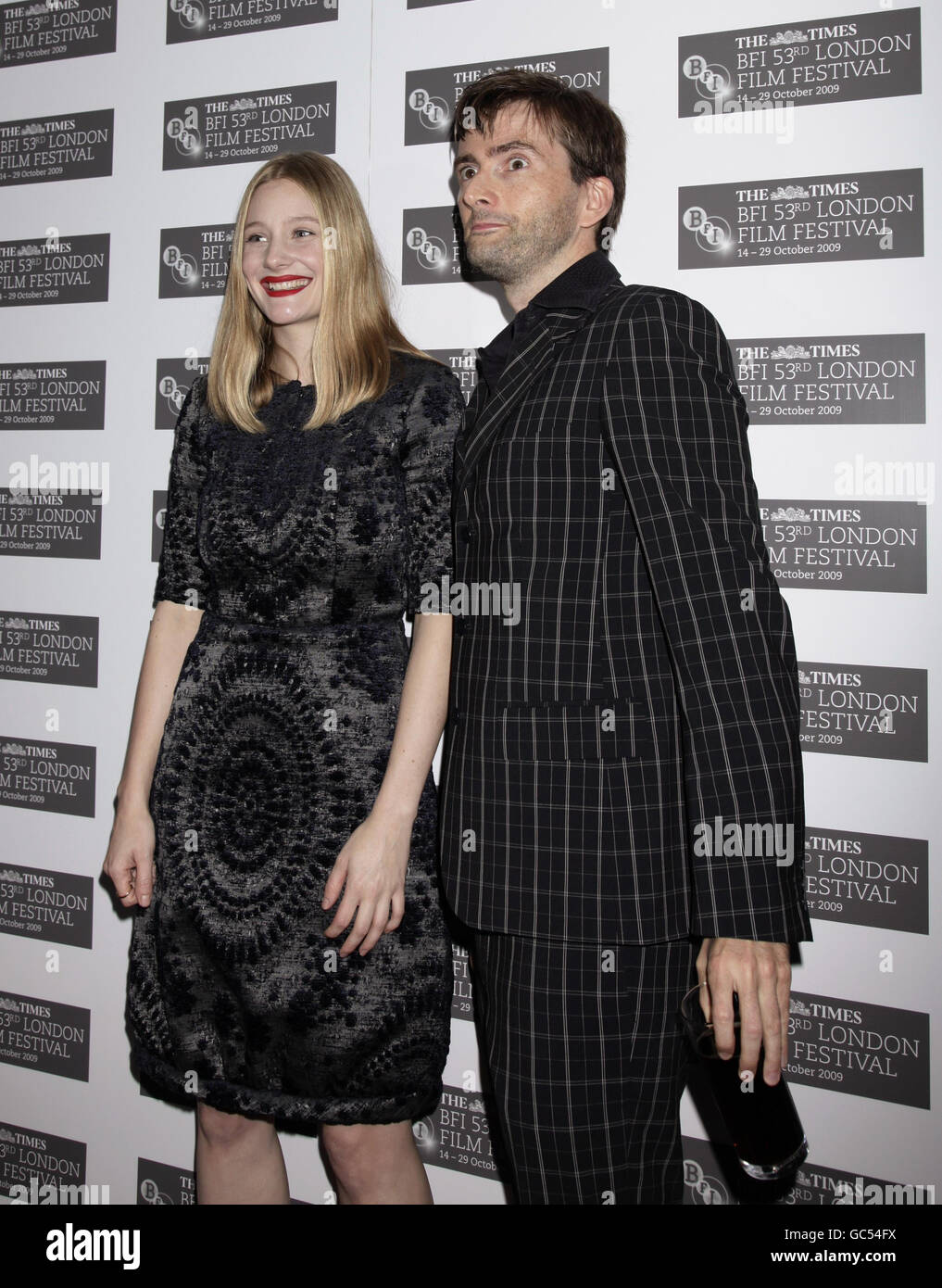 Two of the stars of the film David Tennant and Romola Garai for the ...