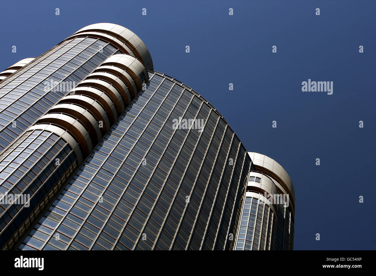 An office block in downtown Abu Dhabi, United Arab Emirates Stock Photo ...
