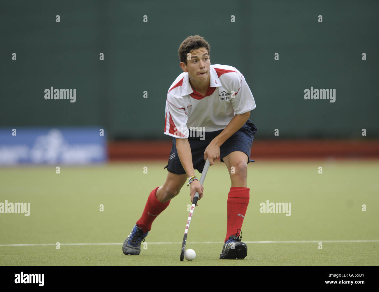 Hockey, UK School Games, Bristol. England's Rupert Allison Stock Photo ...