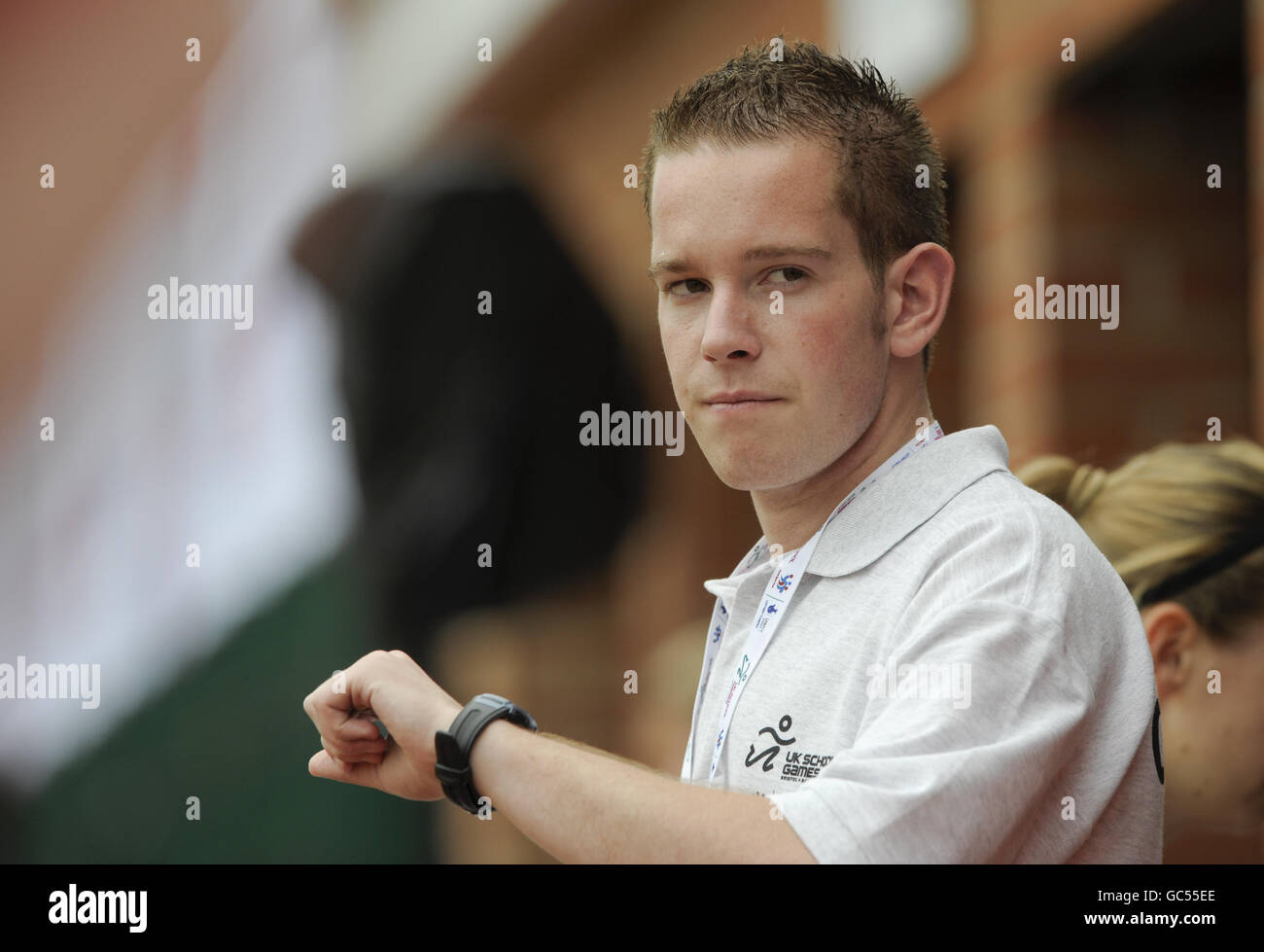 Hockey, UK School Games, Bristol. Technical Officer, Harry Stickland ...