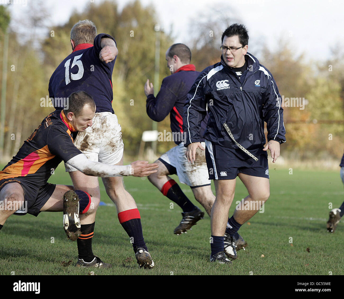 Scottish Rugby coaches facilitate activities during the Caledonian ...