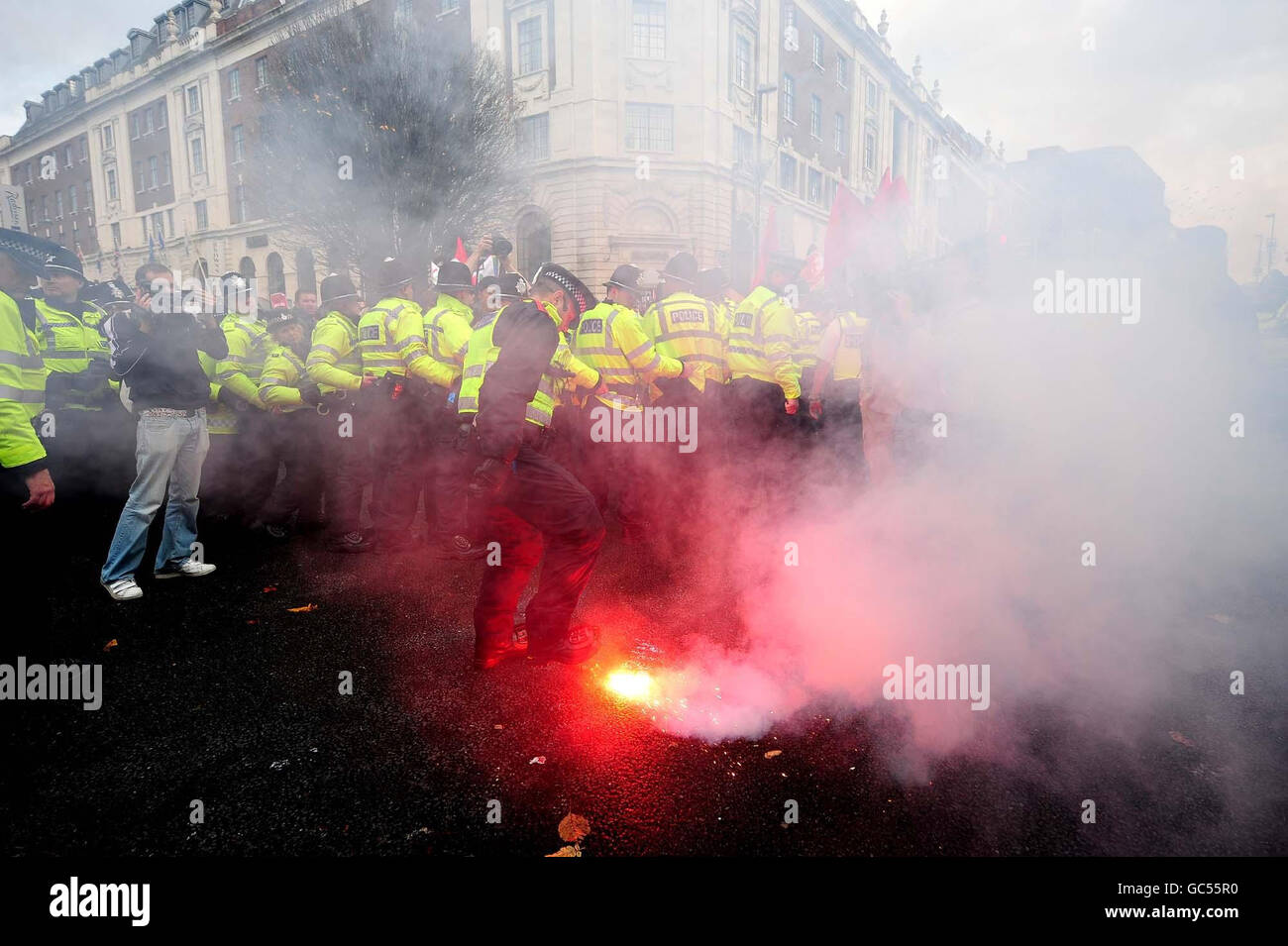 Anti facist protest hi-res stock photography and images - Alamy
