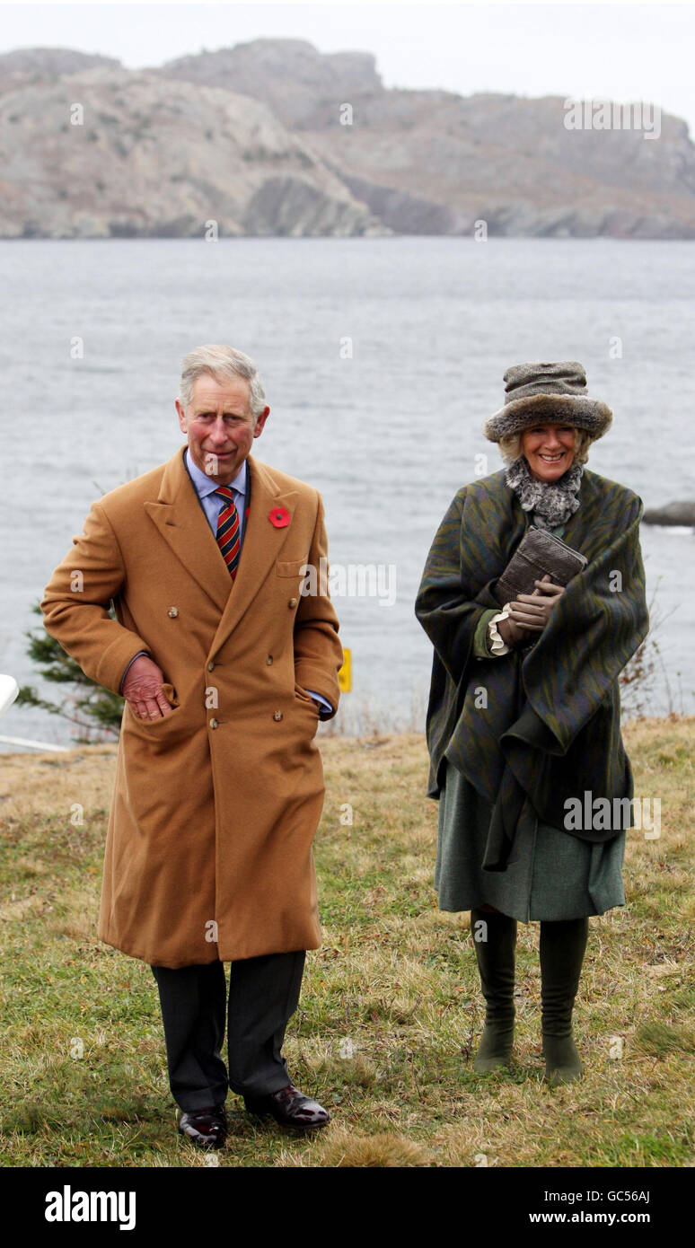 The Prince of Wales and the Duchess of Cornwall visit the John Leamon ...