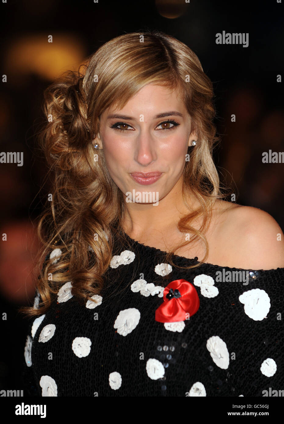 X Factor contestant Stacey Solomon arrives for the world premiere of ...
