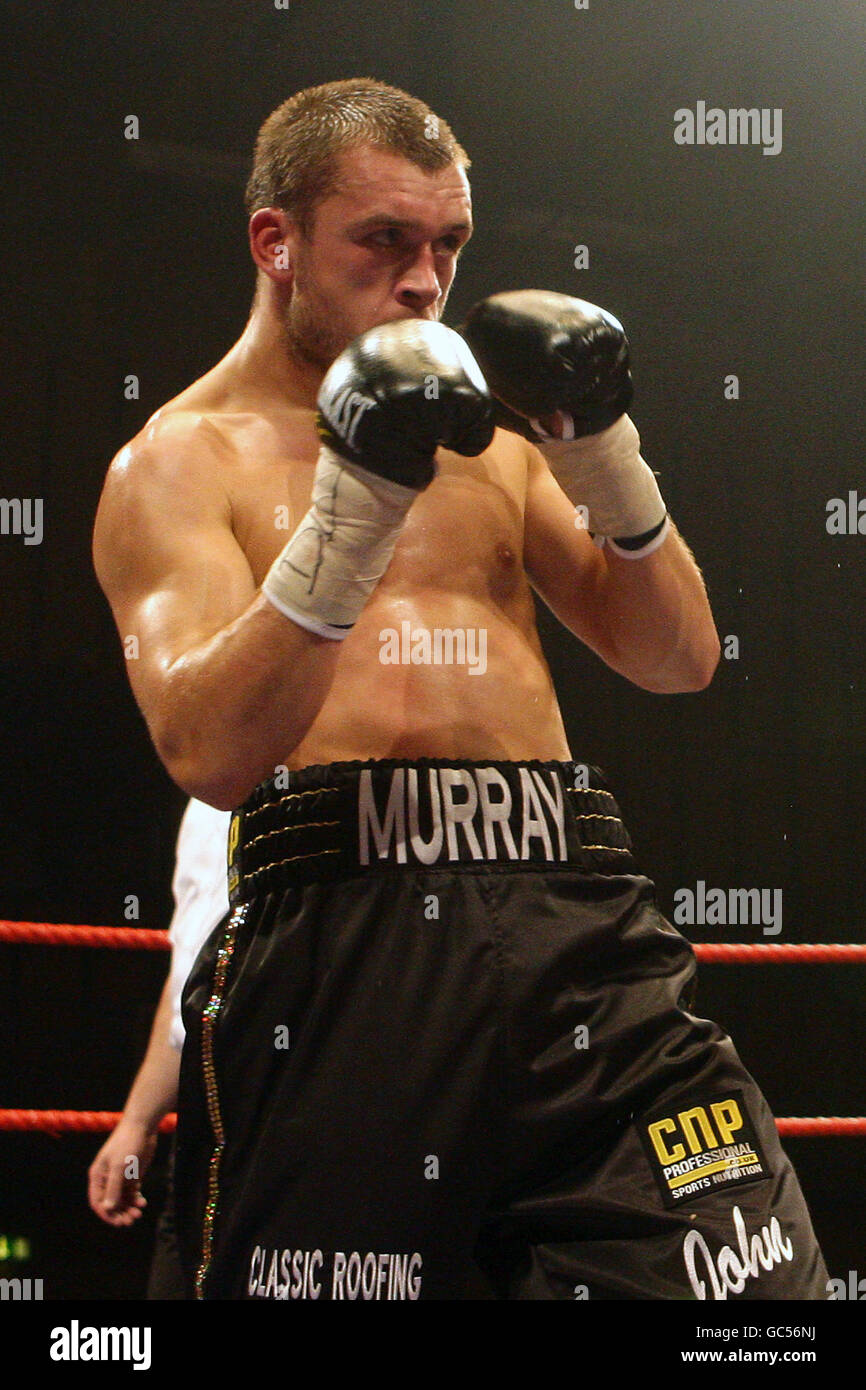 Boxing - British Lightweight Title - John Murray v Scott Lawton - Robin ...
