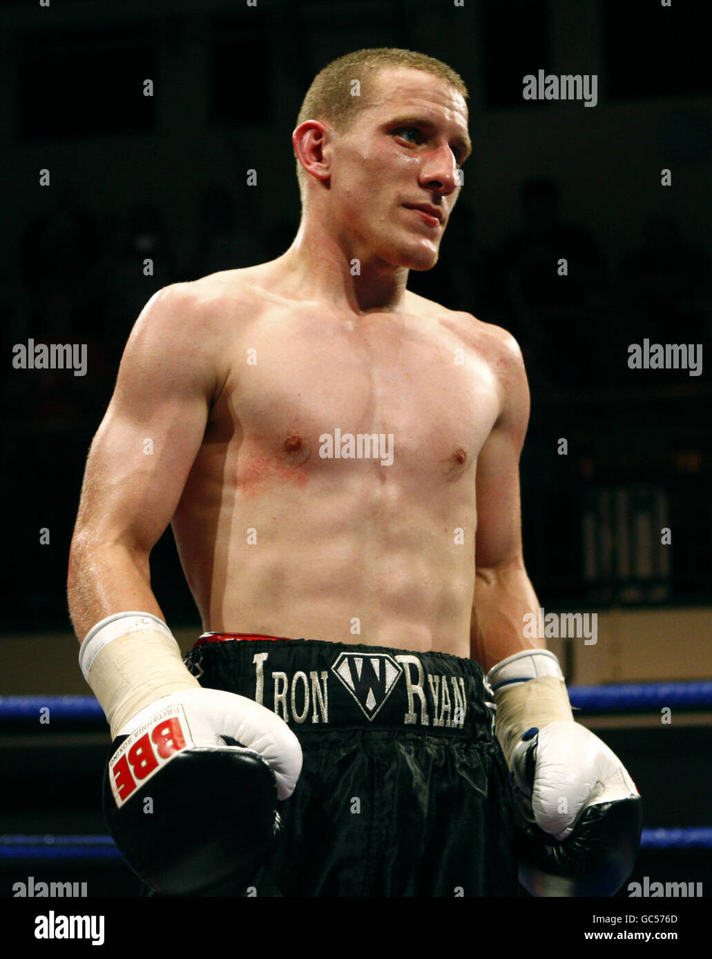 Ryan Walsh during his fight with Michael O'Gara in the Super ...