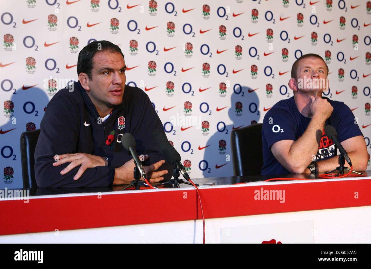 Rugby Union - England Press Conference - Pennyhill Park Stock Photo - Alamy
