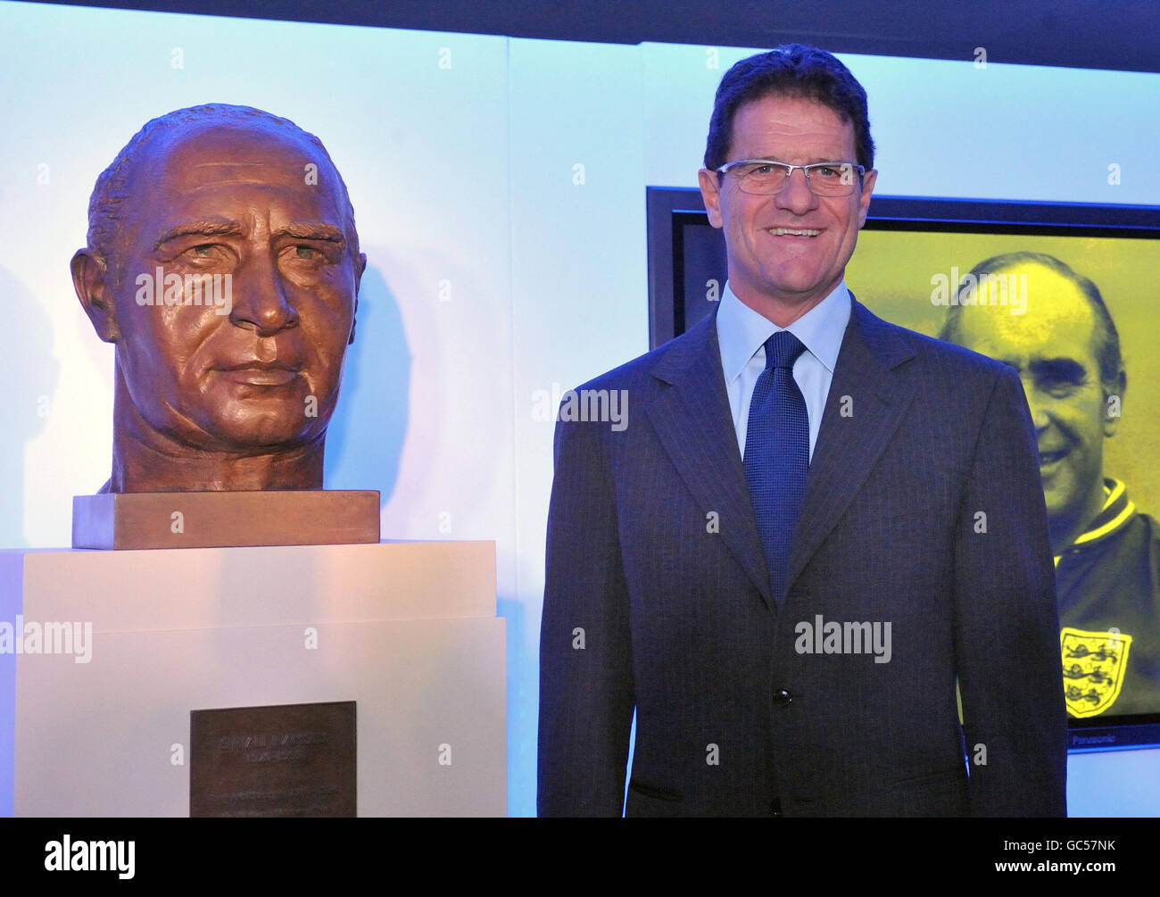 Soccer - Sir Alf Ramsey Bust Unveiling - Wembley Stock Photo - Alamy Soccer - Sir Alf Ramsey Bust Unveiling - Wembley Stock Photo - Alamy