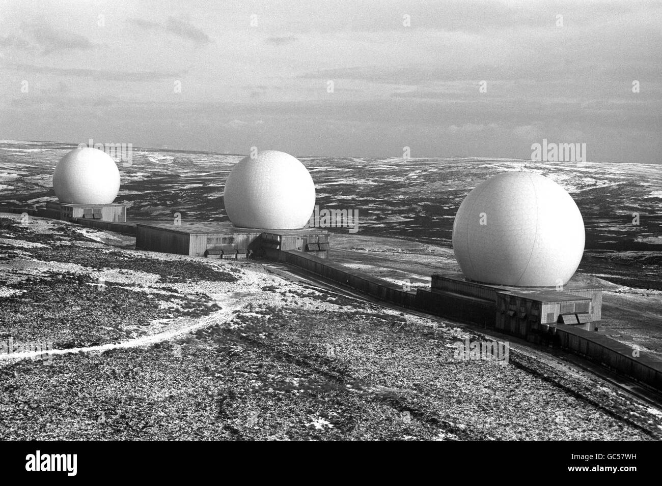 RAF Fylingdales - North York Moors Stock Photo - Alamy
