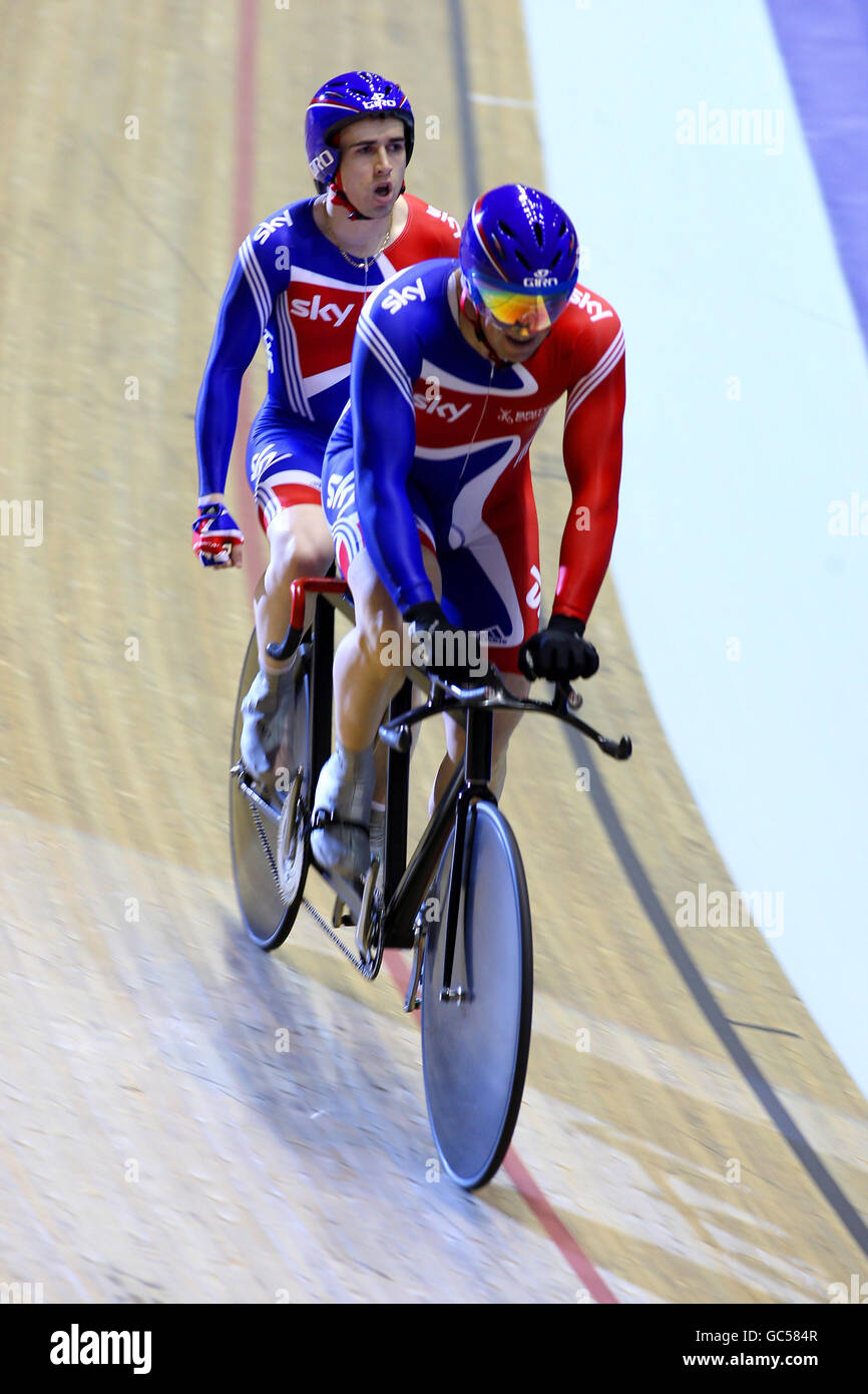 Great Britain's Neil Fachie and Richard Storey winning the Men's B & VI ...