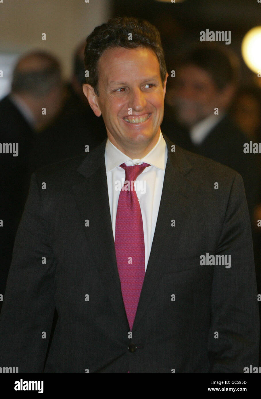 American Secretary for the Treasury Timothy Geithner arrives for the ...