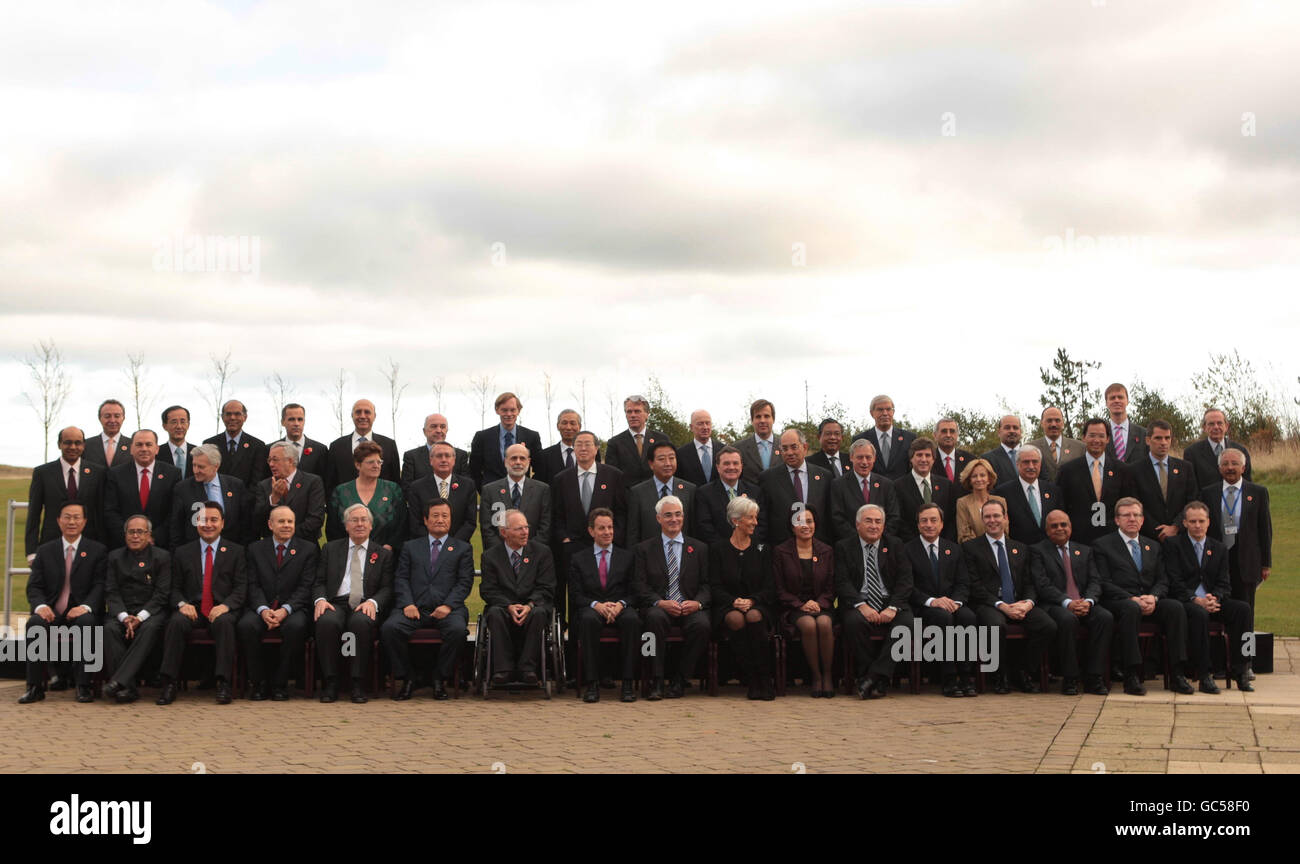 G20 Finance ministers and central Bank Governors meeting Stock Photo ...