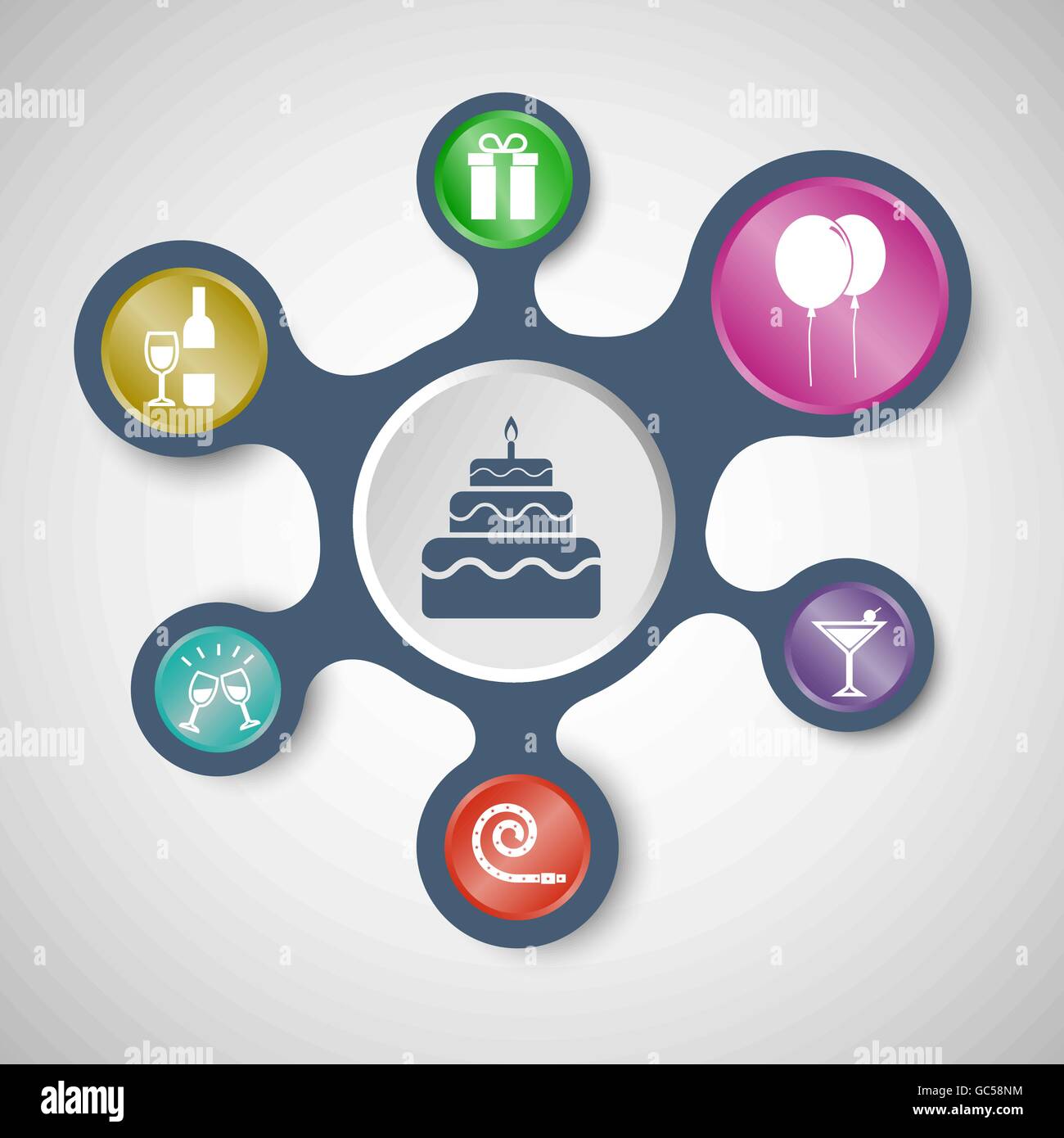 Entertainment connected Stock Vector Images - Alamy