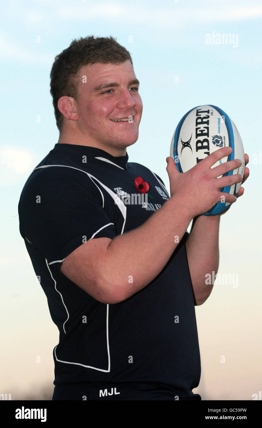 Scotland's Moray Low during a photocall following the team announcement ...