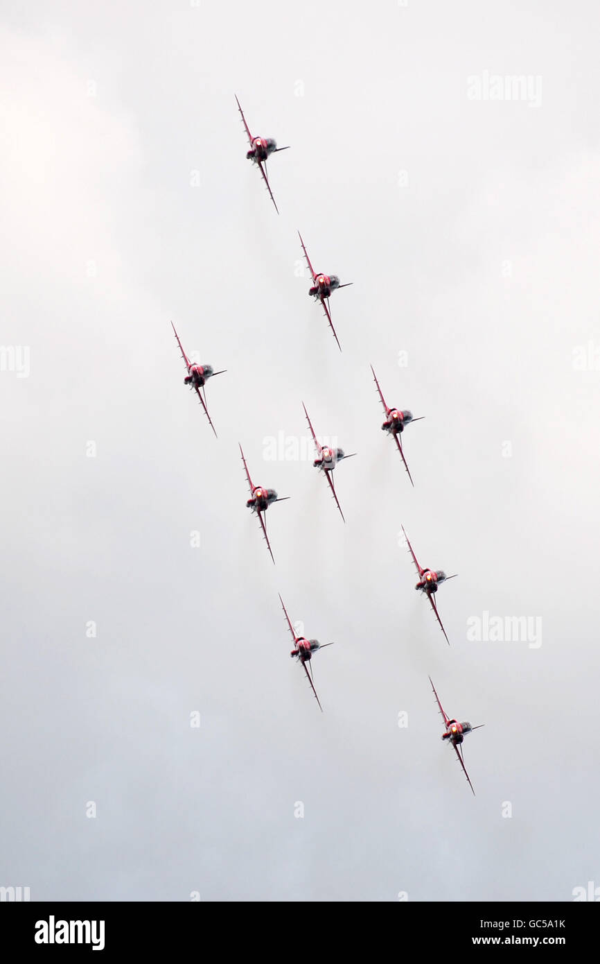 F1 red arrows hi-res stock photography and images - Alamy