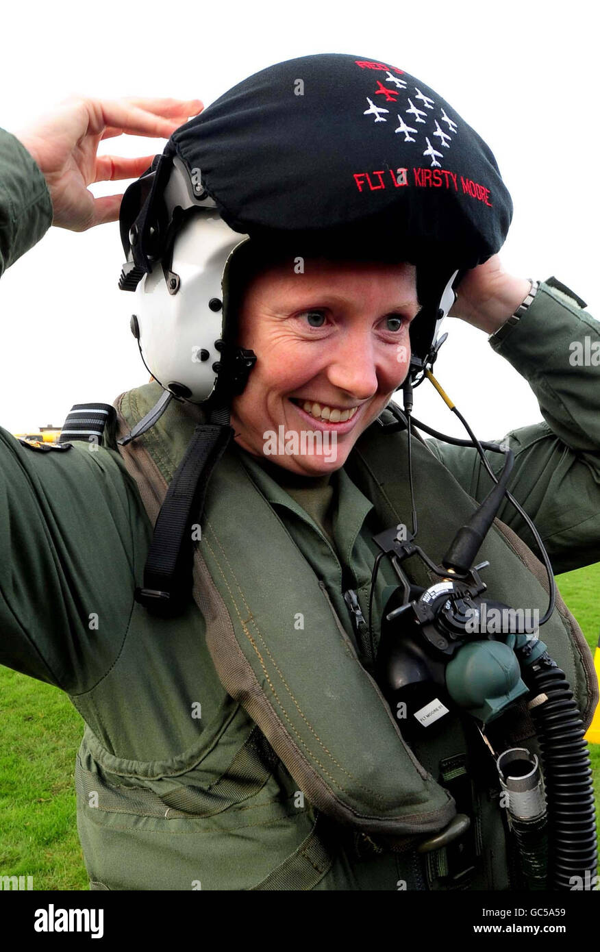 First female joins the Red Arrows Stock Photo - Alamy