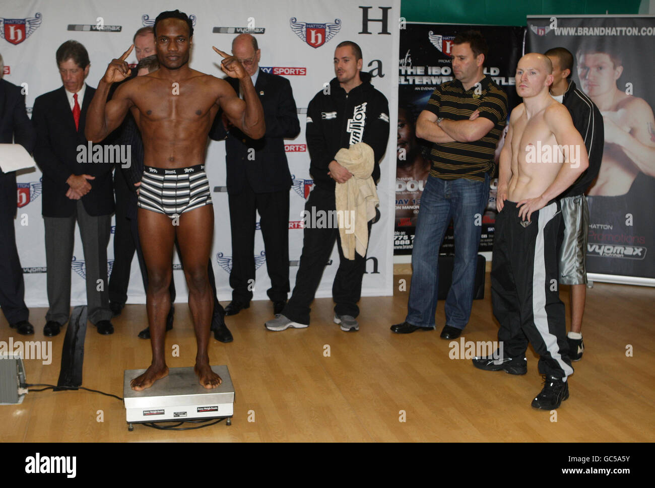 Boxing - Matthew Hatton v Lovemore N'Dou - Weigh In - Hatton Health and ...