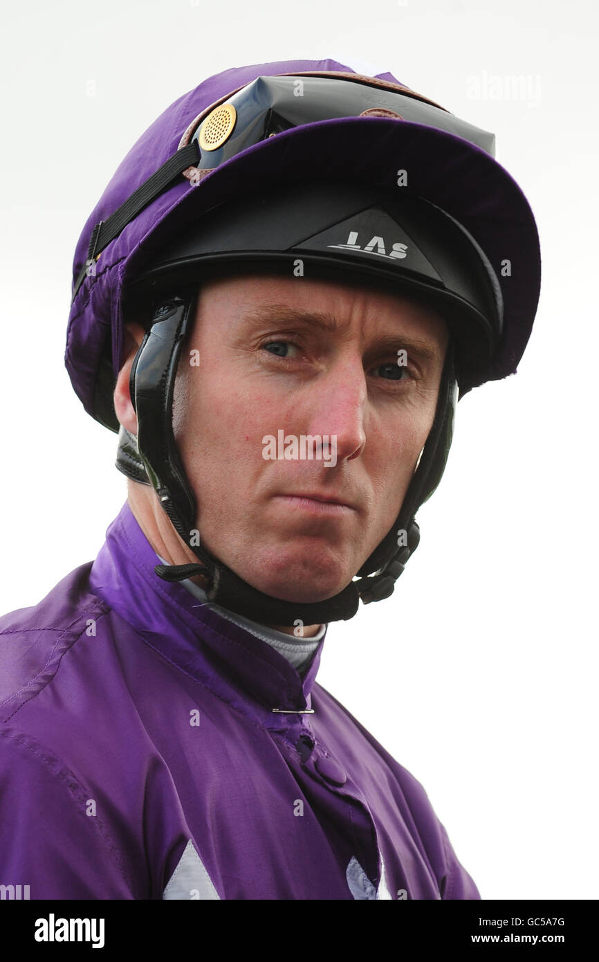 Horse racing the racing post trophy day one doncaster racecourse hi-res ...