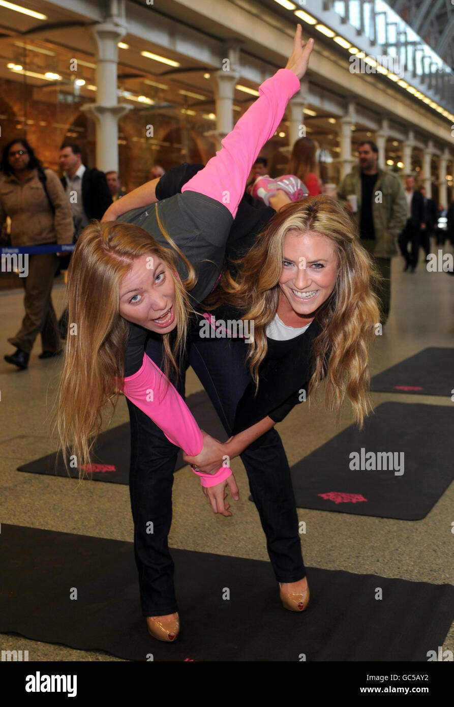 Georgie Thompson, the girlfriend of Declan Donnelly (right), learns ...