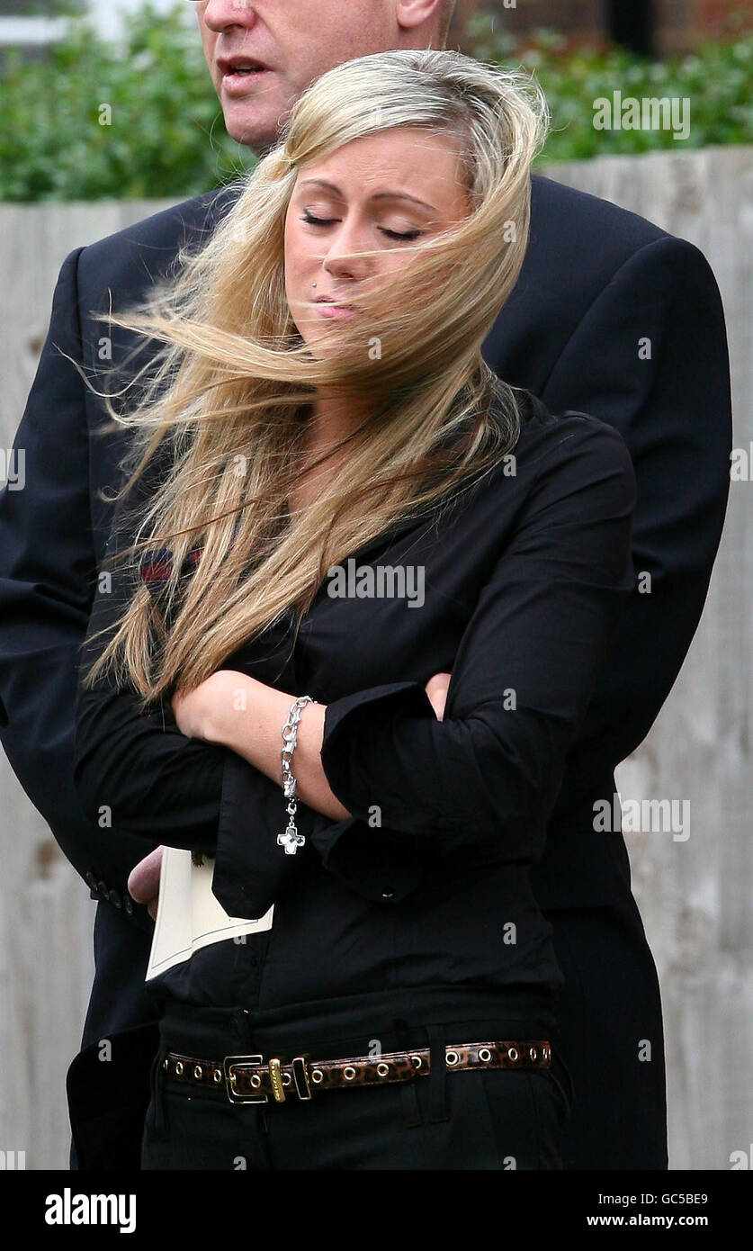 Guardsman Jamie Janes funeral Stock Photo - Alamy