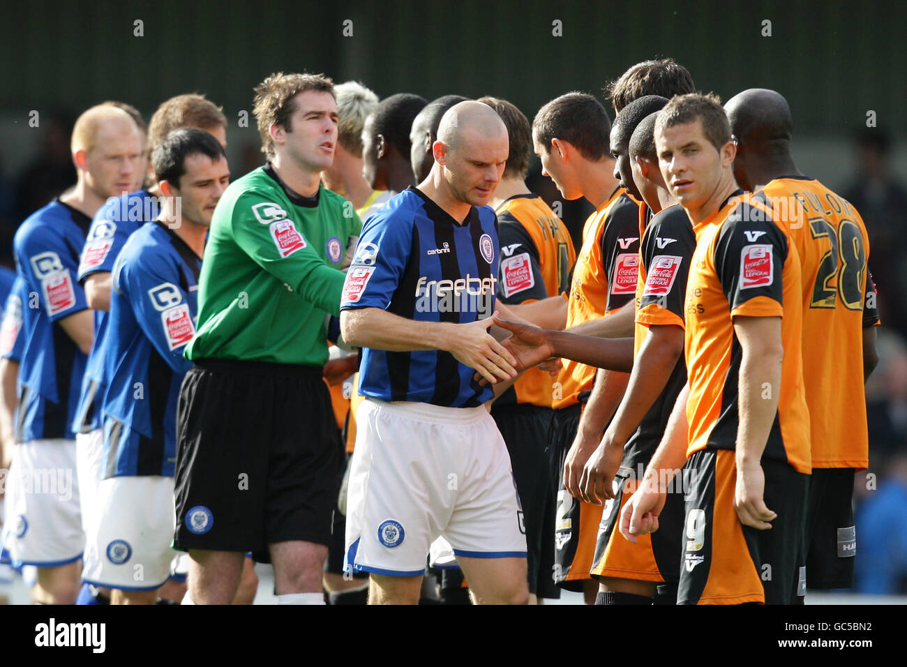 Soccer coca cola football league two rochdale v barnet sportland ...
