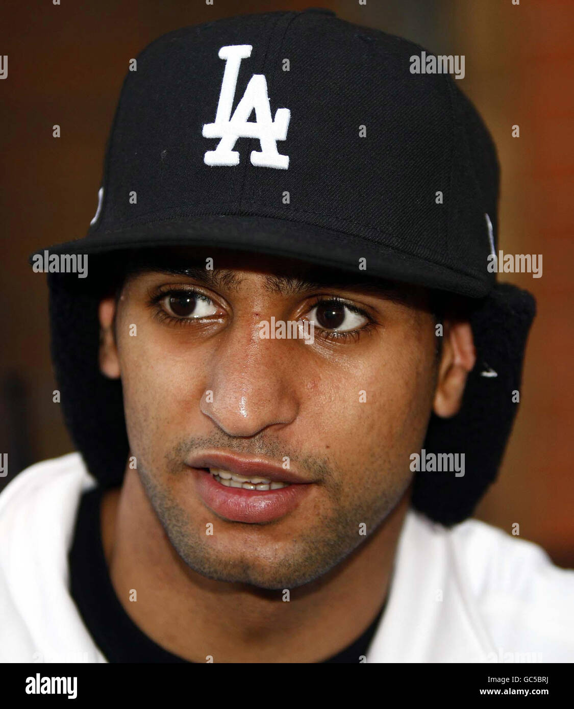 Amir khan boxer portrait hi-res stock photography and images - Alamy