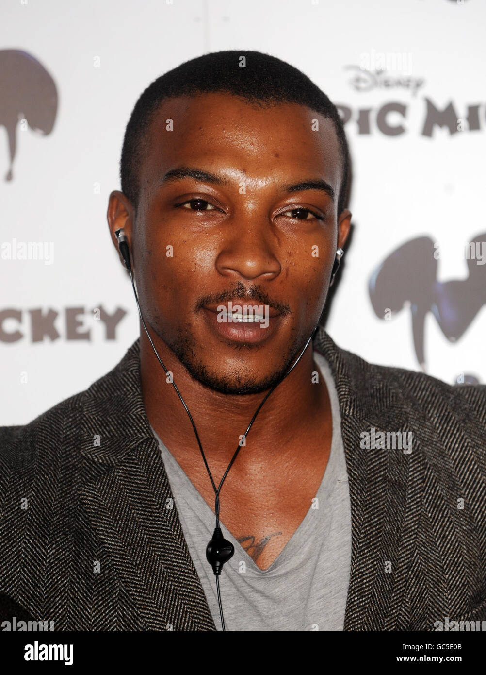 British rapper Ashley Walters arrives for the Epic Mickey launch event ...