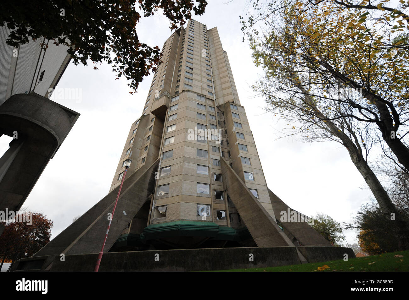 Derwent Tower - Gateshead Stock Photo - Alamy