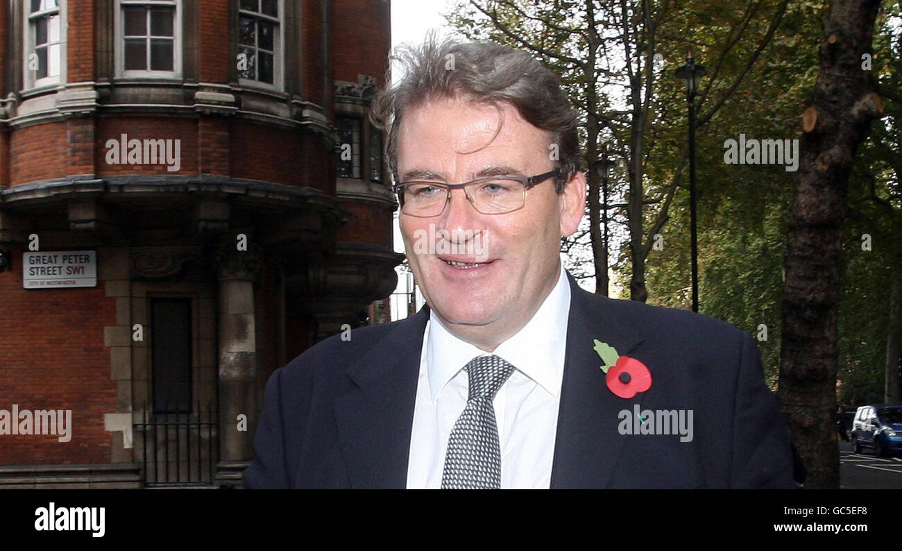Former Home Office Minister Tony Mcnulty outside Parliament after ...