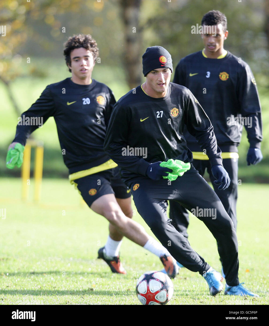 Carrington training ground hi-res stock photography and images - Alamy