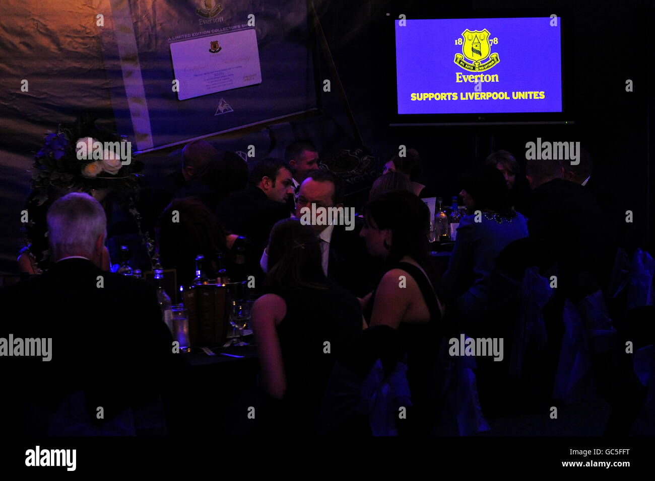 Soccer - Liverpool Unites Charity Dinner - Goodison Park Stock Photo ...