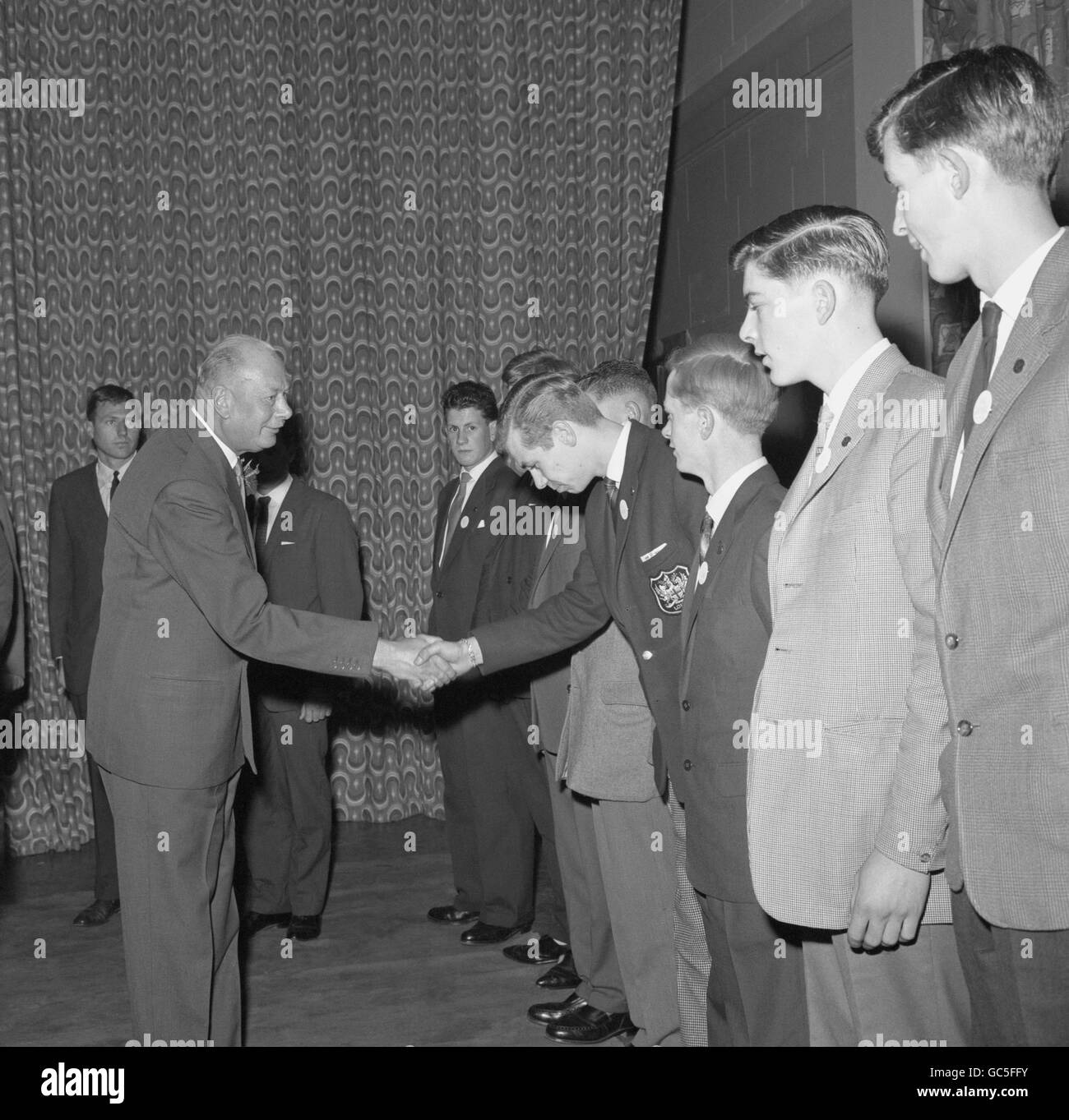 The Duke of Gloucester, who is patron of the Big Brother Movement (an ...