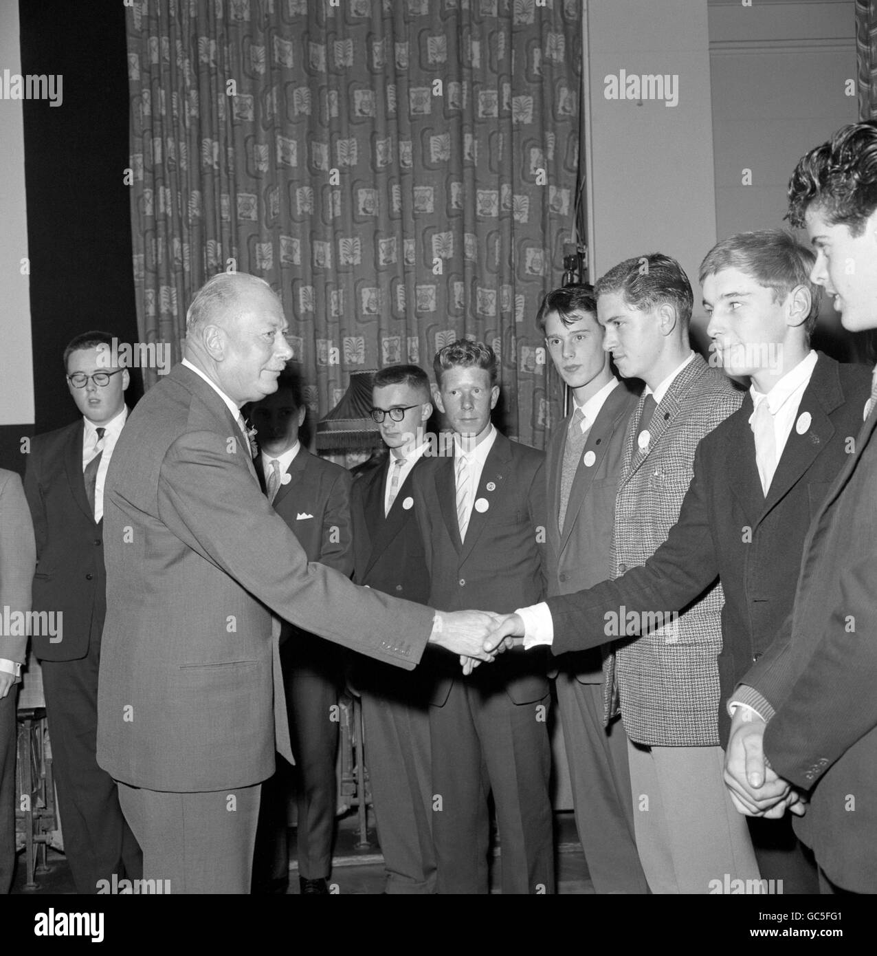 The Duke of Gloucester, who is patron of the Big Brother Movement (an ...