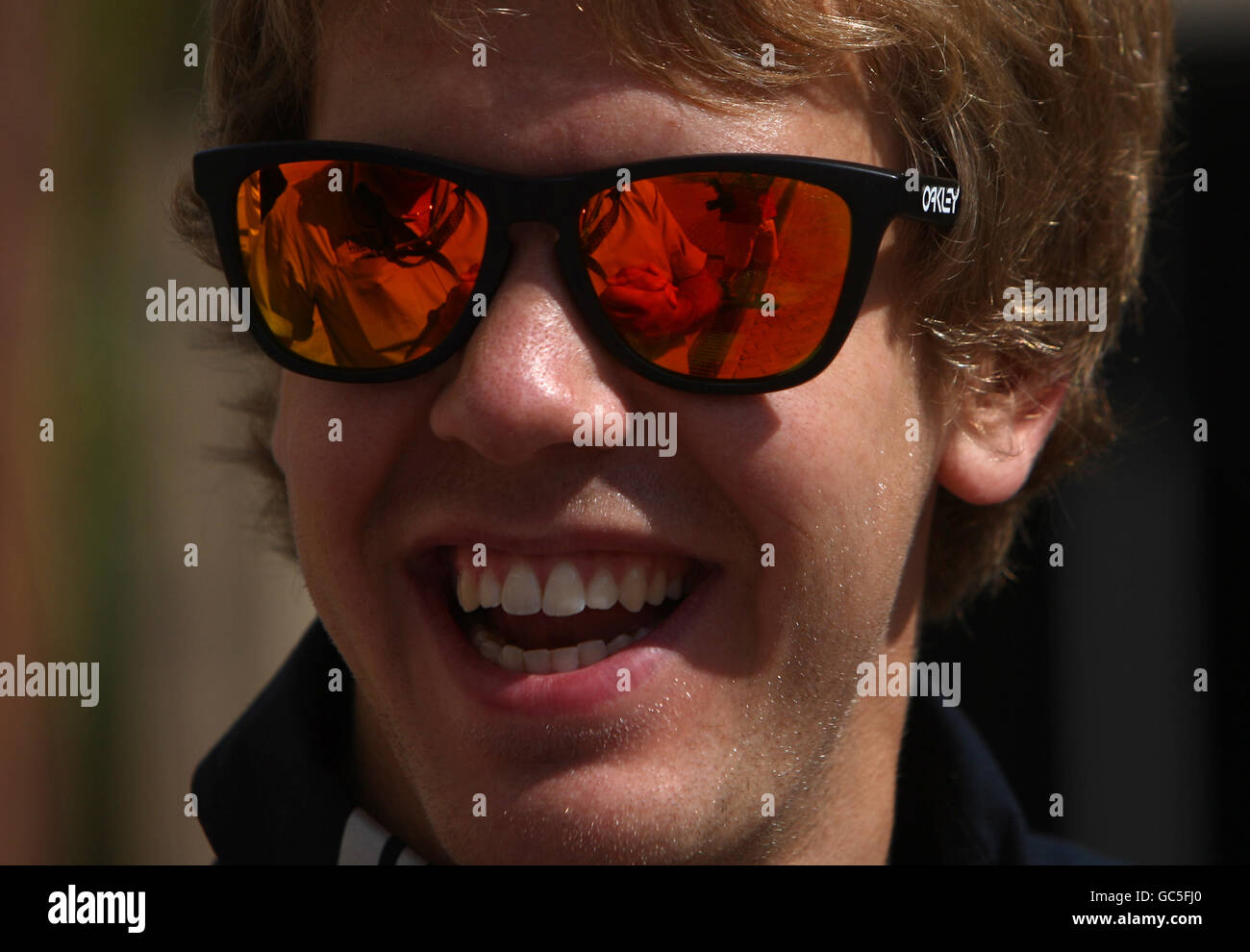 Motor racing formula f1 sunglasses headshot head shot portrait hi-res ...