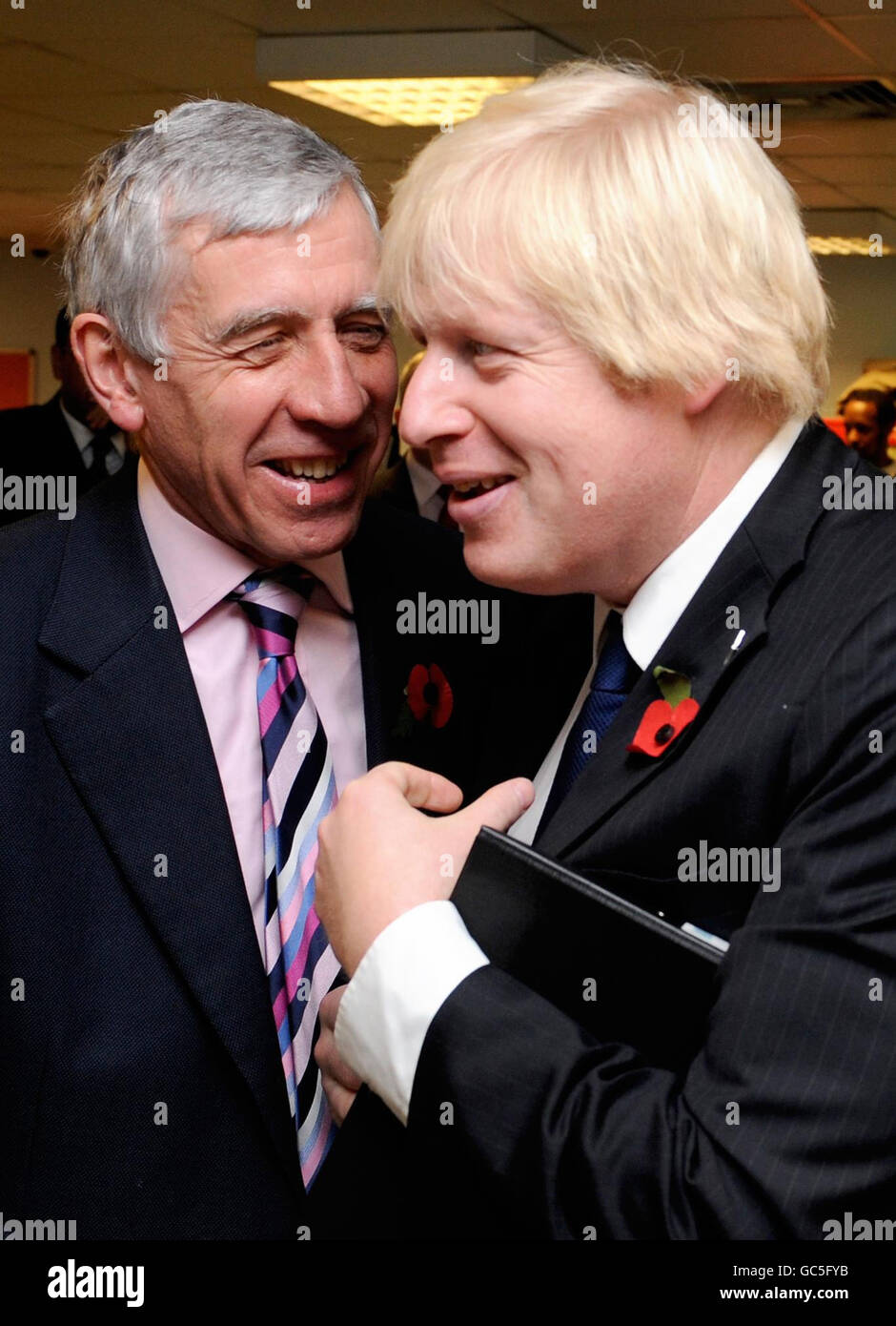 Mayor and Justice secretary visit Feltham Stock Photo - Alamy